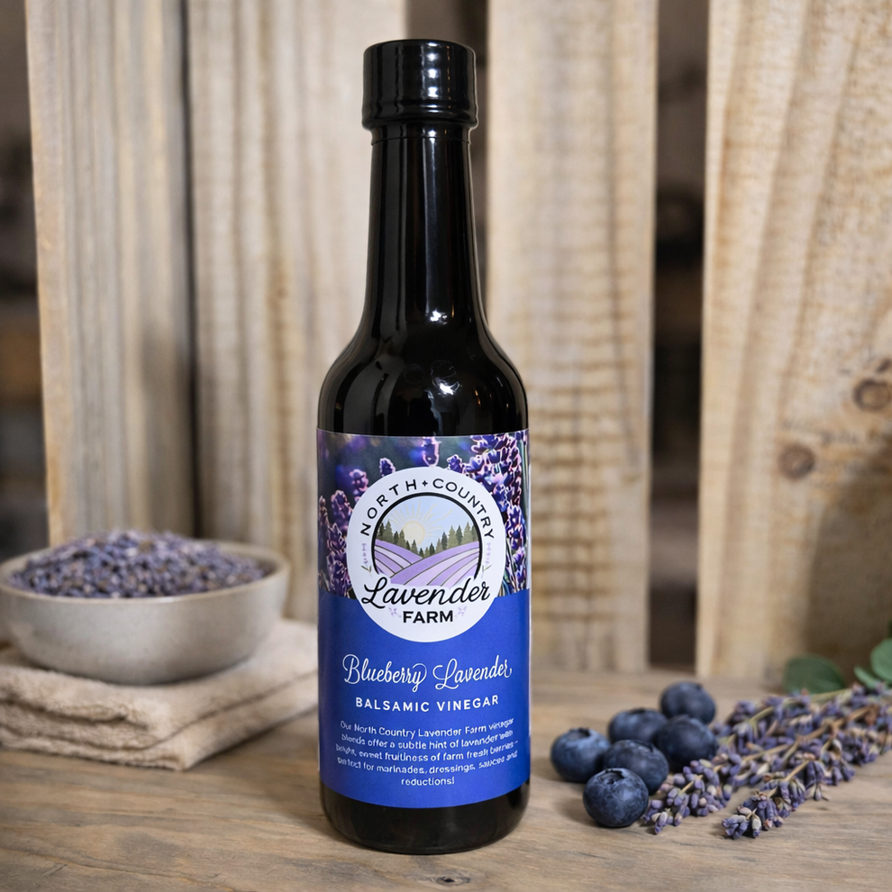 Lavender Blueberry Balsamic Vinegar 5oz – North Country Lavender Farm